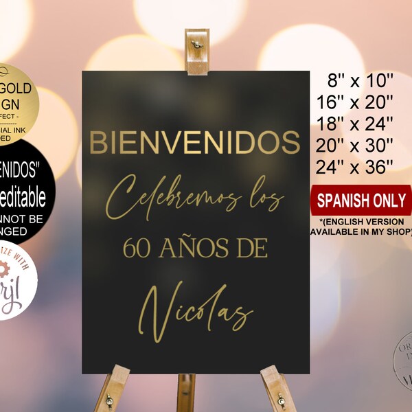 Spanish Welcome Sign - Etsy