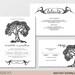 DIY Wedding Invitation Template, Tree Wedding Invitation,wedding Invite ...
