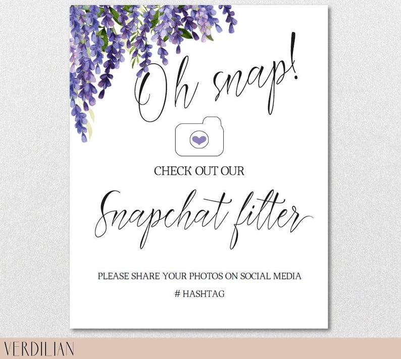 Oh Snap Geofilter Sign Snapchat Filter Sign Check Out Our | Etsy