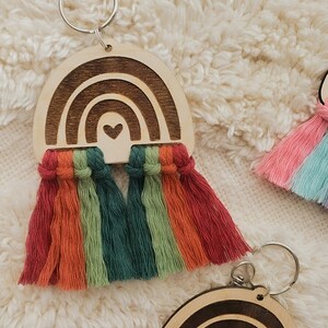 LASER SVG: 3 Pack Rainbow Macrame Hole Style Cut Files - Macrame ...