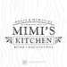SVG / DXF - Meals & Memories "mimi's Kitchen" Made With Love - Bread ...