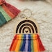 LASER SVG: 3 Pack Rainbow Macrame Hole Style Cut Files Macrame Rainbows ...