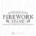 SVG / DXF - American Made "firework Stand" Cut File, Sold Here ...