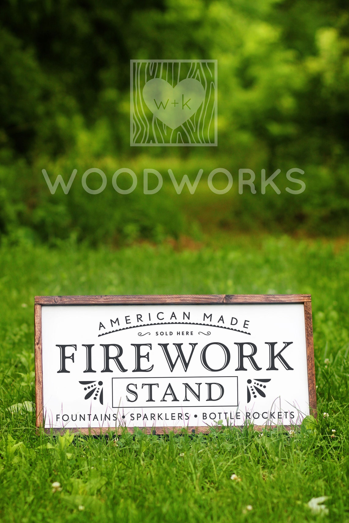SVG / DXF American Made firework Stand Cut File - Etsy