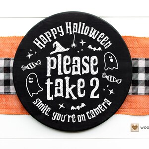SVG / PDF Printable Trick or Treat Candy Bowl Sign happy Halloween ...