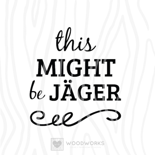 Jagermeister Svg - Etsy
