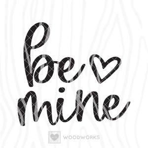 SVG / DXF Cute Shirt be Mine Cut File Happy Valentine's Day, Gift for ...
