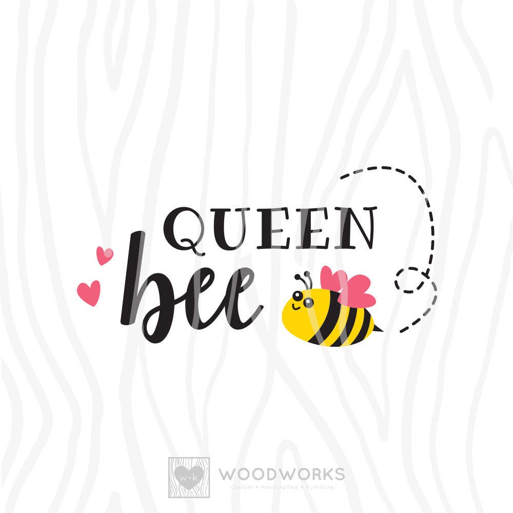 2 PACK: SVG / DXF Queen Bee and Bae | Etsy