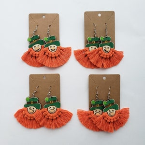 LASER SVG: St. Patrick's Day Shamrock Hat Leprechaun Macrame Beard ...