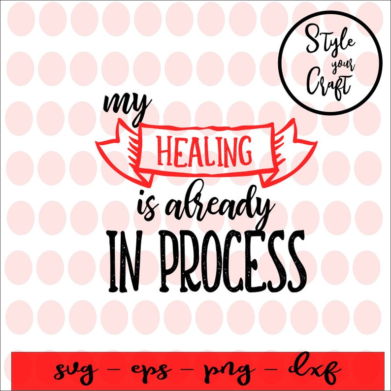 My healing is already in process svg t-shirt hoodie svg | Etsy