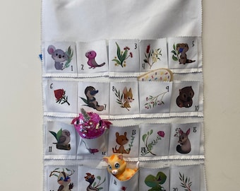 Advent Calendar - Aussie Animals - Etsy