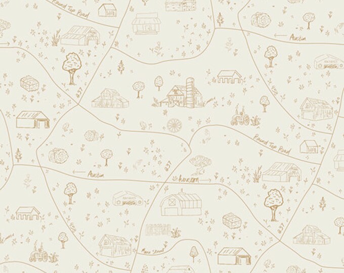 Village Lane | Road to Round Top| Half Yard Listing - Etsy