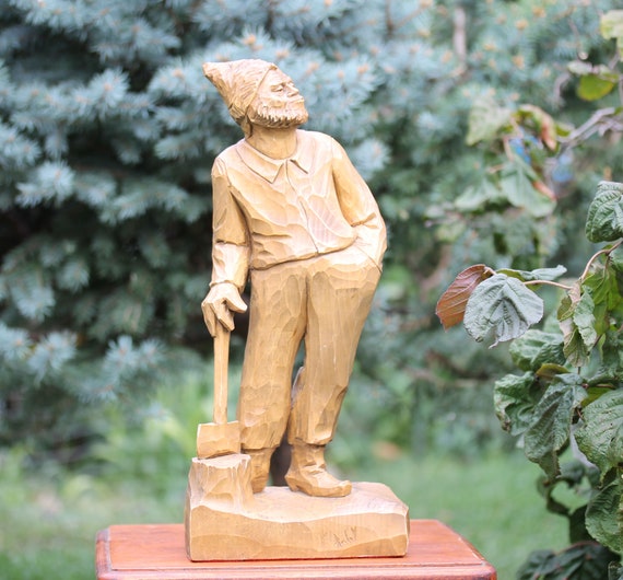 Quebec Wood Carving by Herman Raby Saint Jean Port Joli QC - Etsy