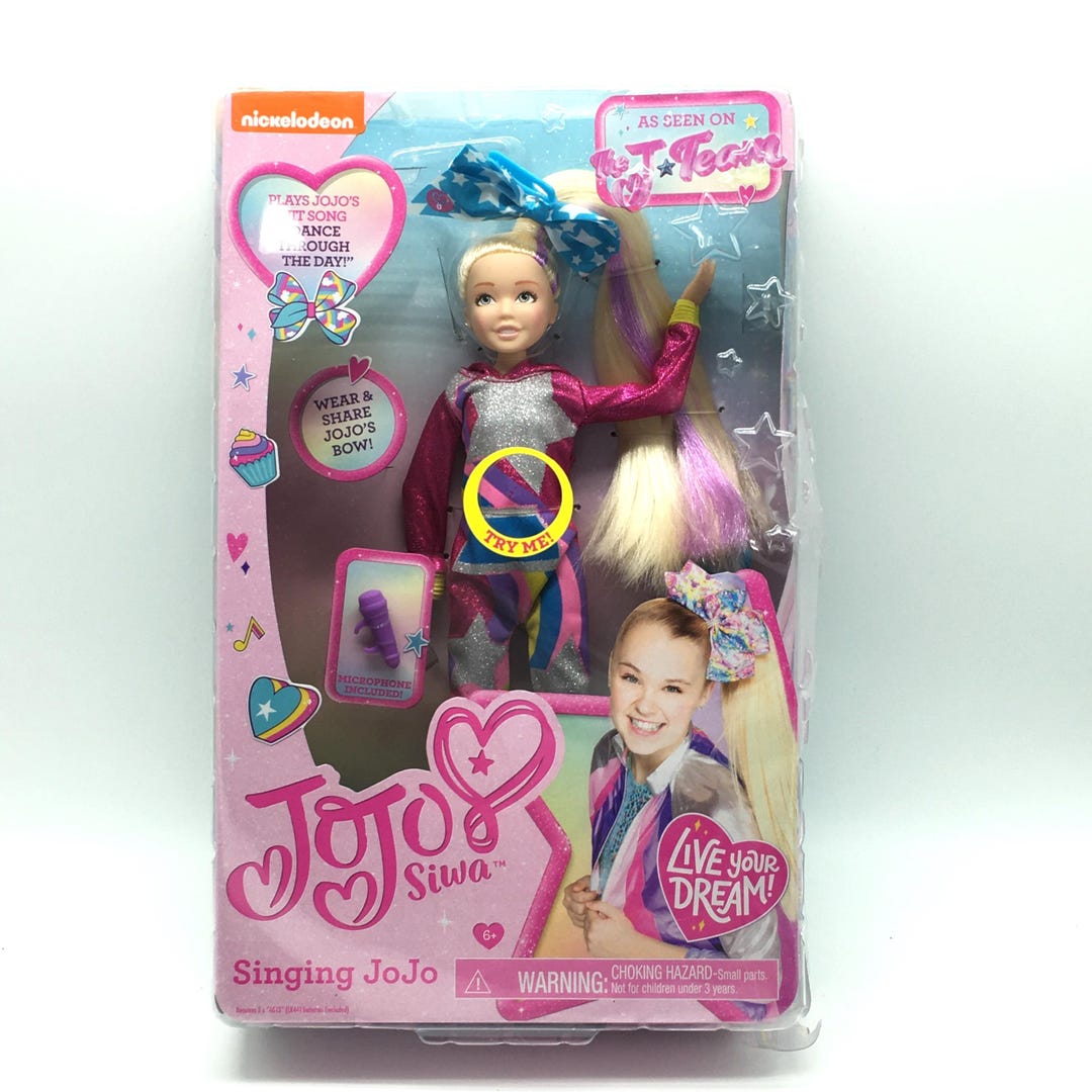 Jojo Siwa Singing Doll Plays DANCE THROUGH the DAY Song Wear & Share ...
