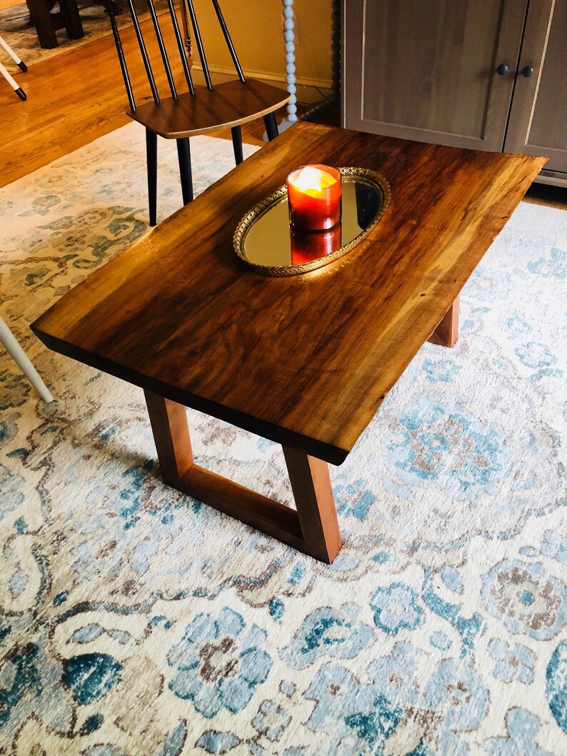 Live Edge Coffee Table - Etsy