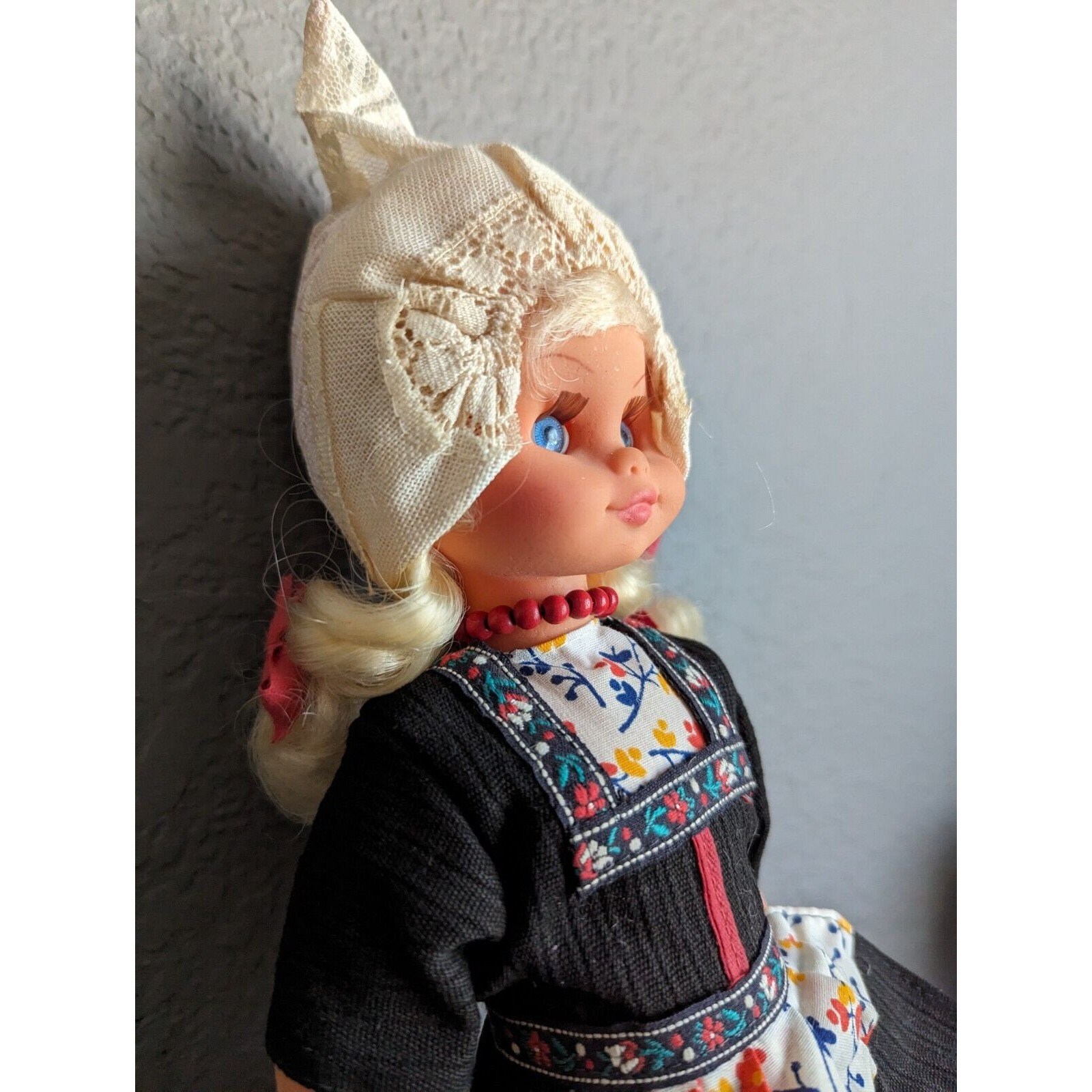 Vtg Rozetta Doll Amsterdam Holland Girl 11” Dutch Clogs Traditional ...