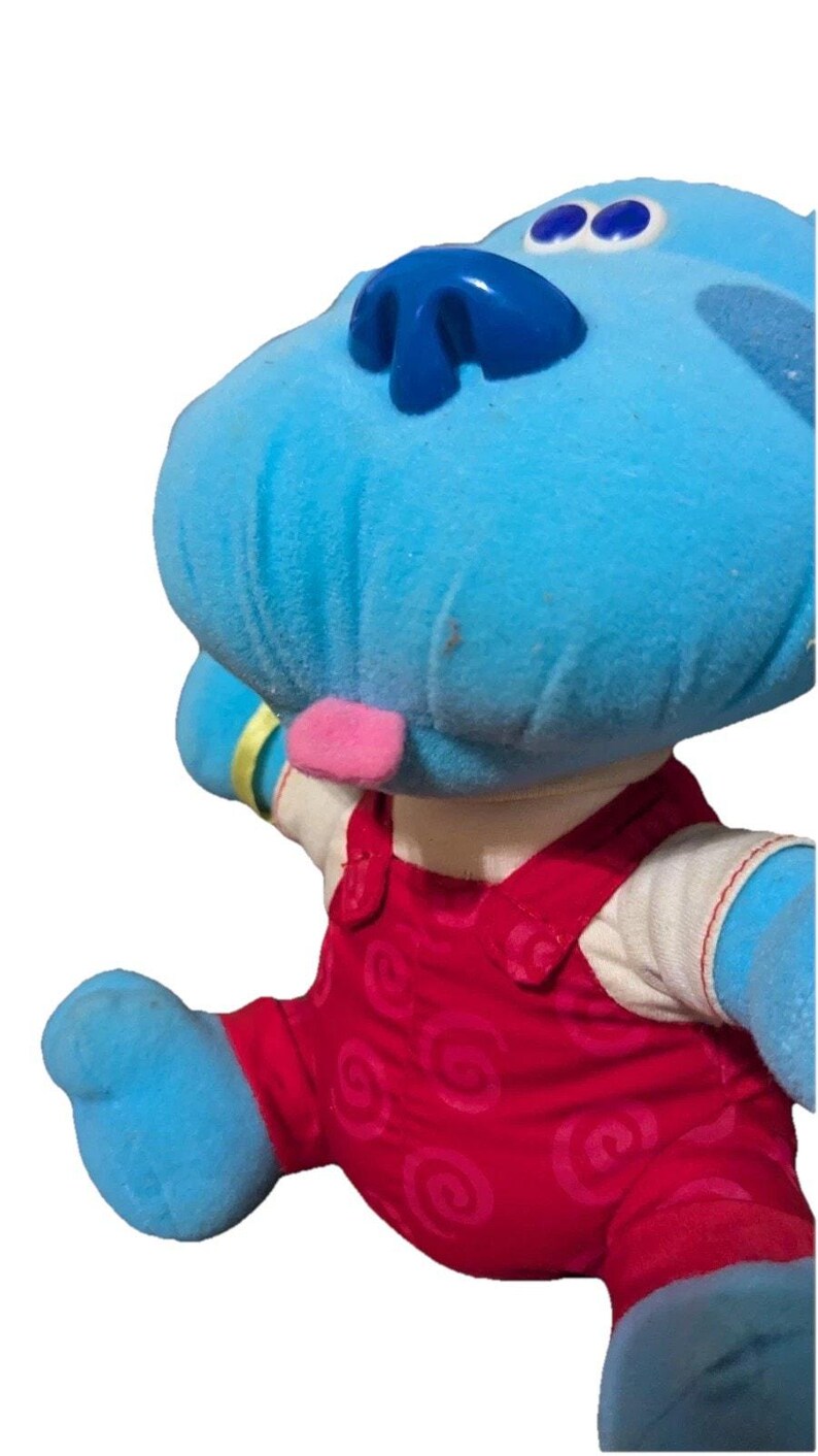 Vintage Blues Clues Plush: All Ears Blue Puppy Dog Toy, Fisher Price ...