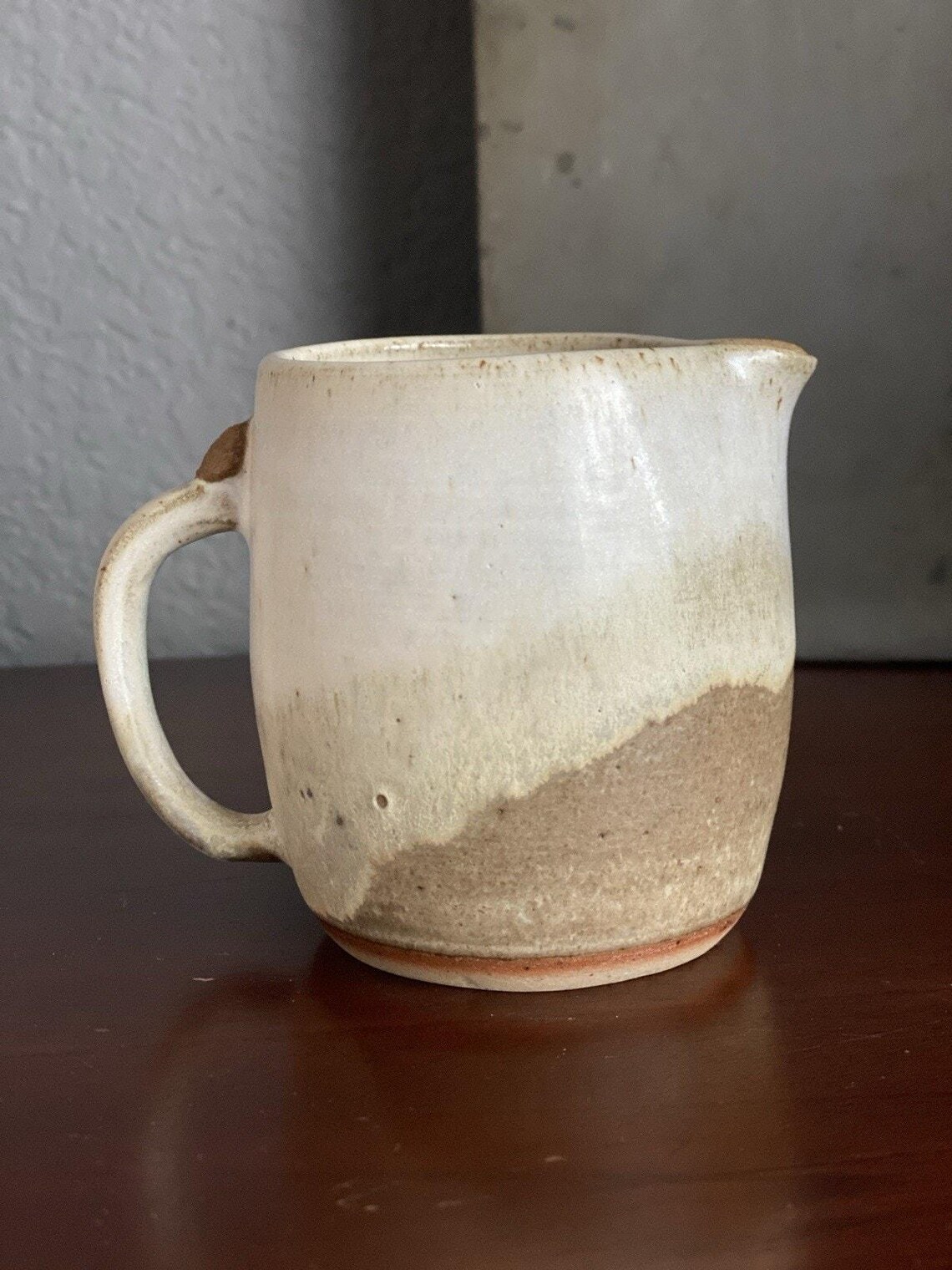 Vtg Jess Lord Studio Art Texas Pottery Handled Cup Mug Pitcher Creamer ...