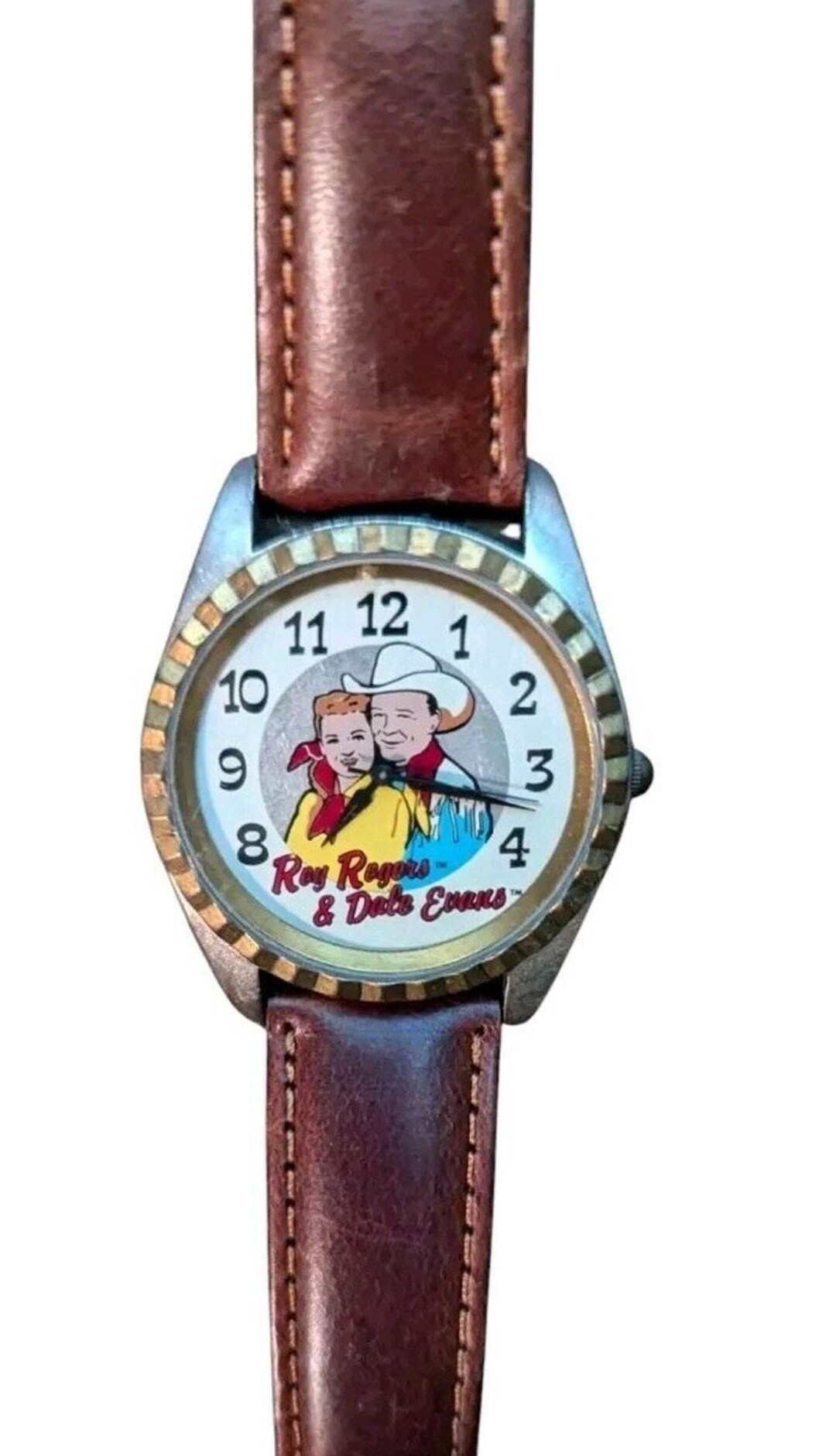 Fossil Happy Trails Roy Rogers Dale Evans Watch 1994 Leather Vtg Limited Edition - Etsy