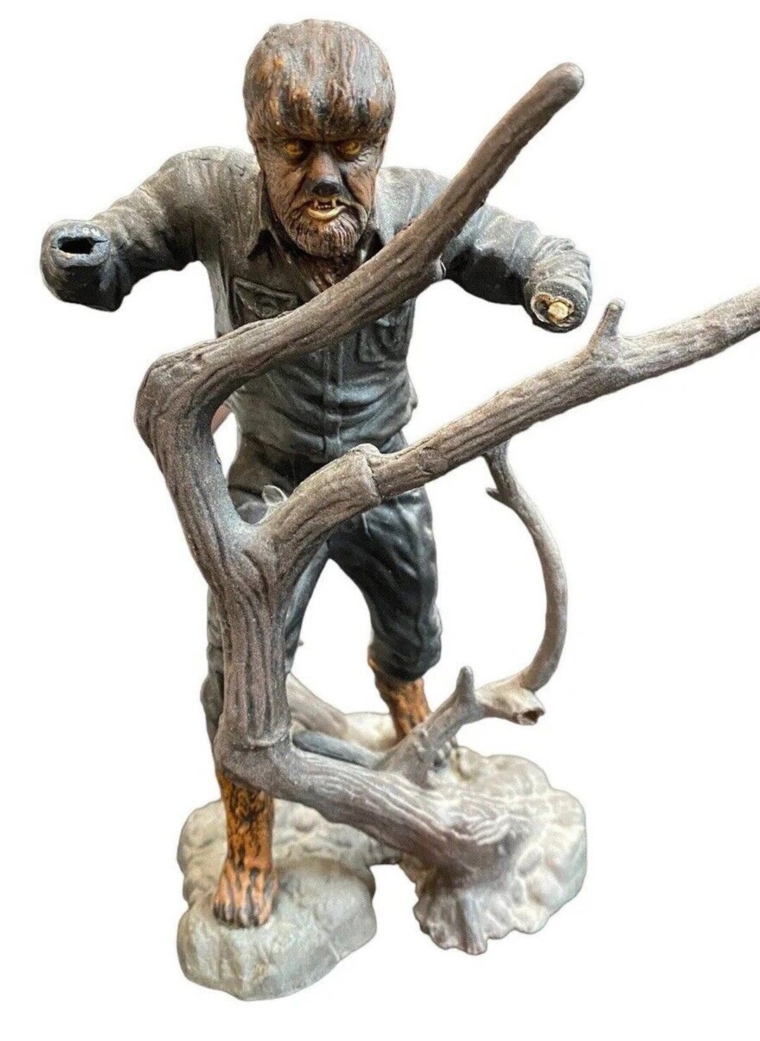 Polar Lights Wolfman 1999 Model Kit Figure Painted Vintage Universal ...