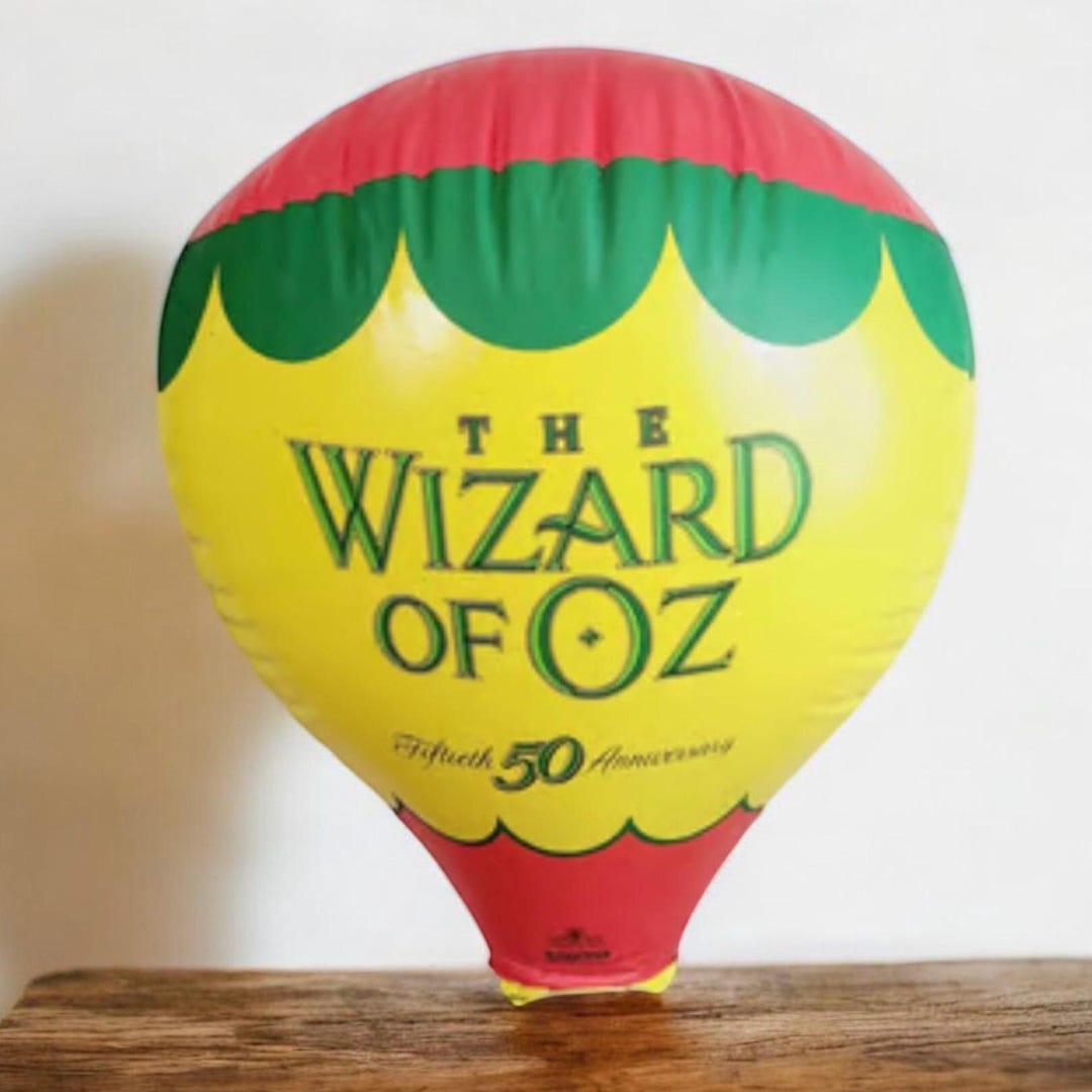 Wizard of Oz 50th Anniversary Inflatable Hot Air Balloon Collectible ...