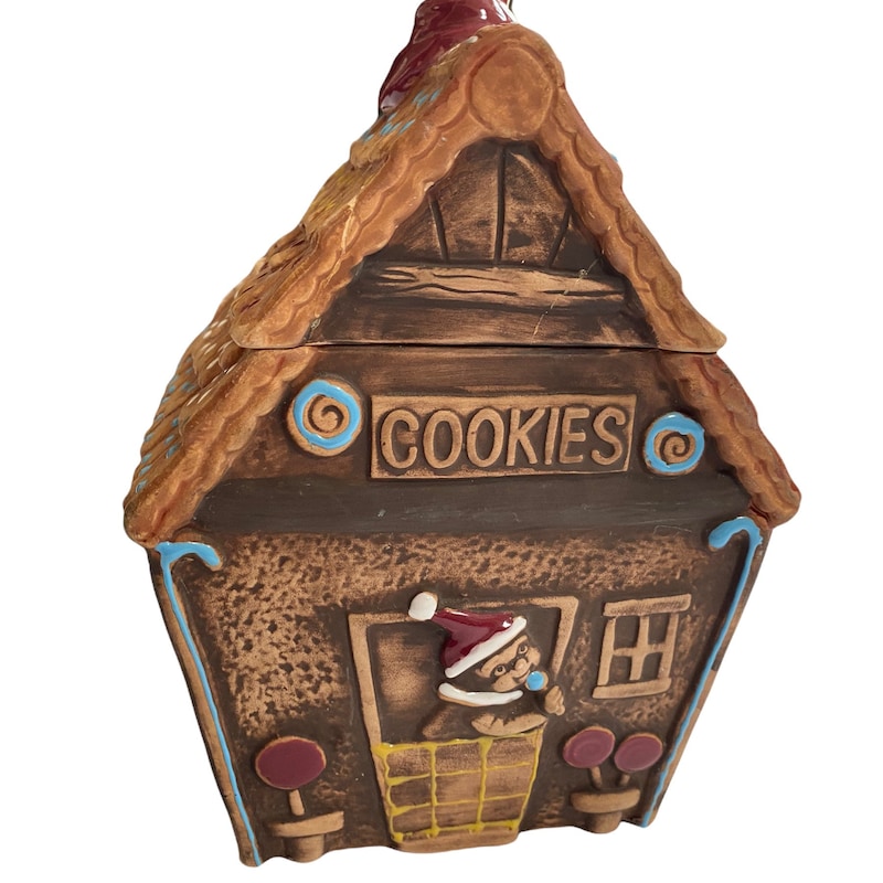 Elf Cookie Jar - Etsy
