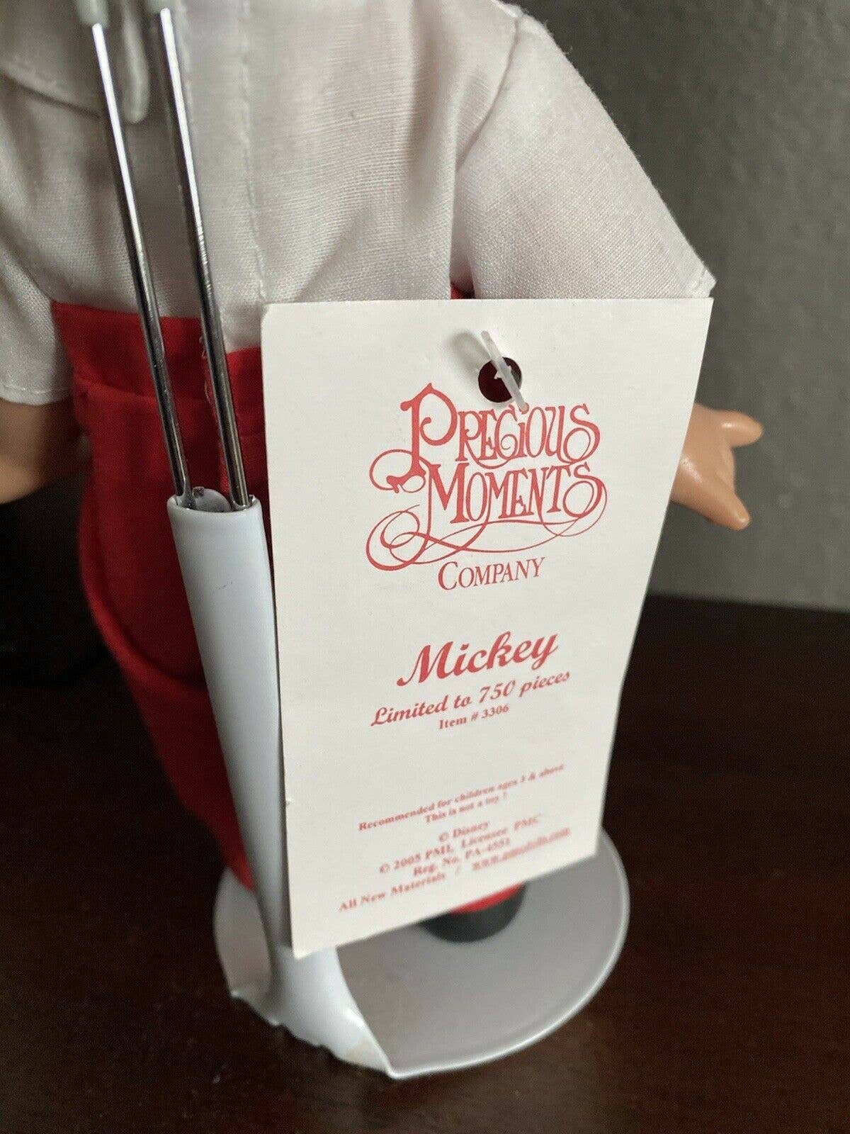 Precious Moments Mickey Vinyl Doll Boy Expo Exclusive Ltd - Etsy