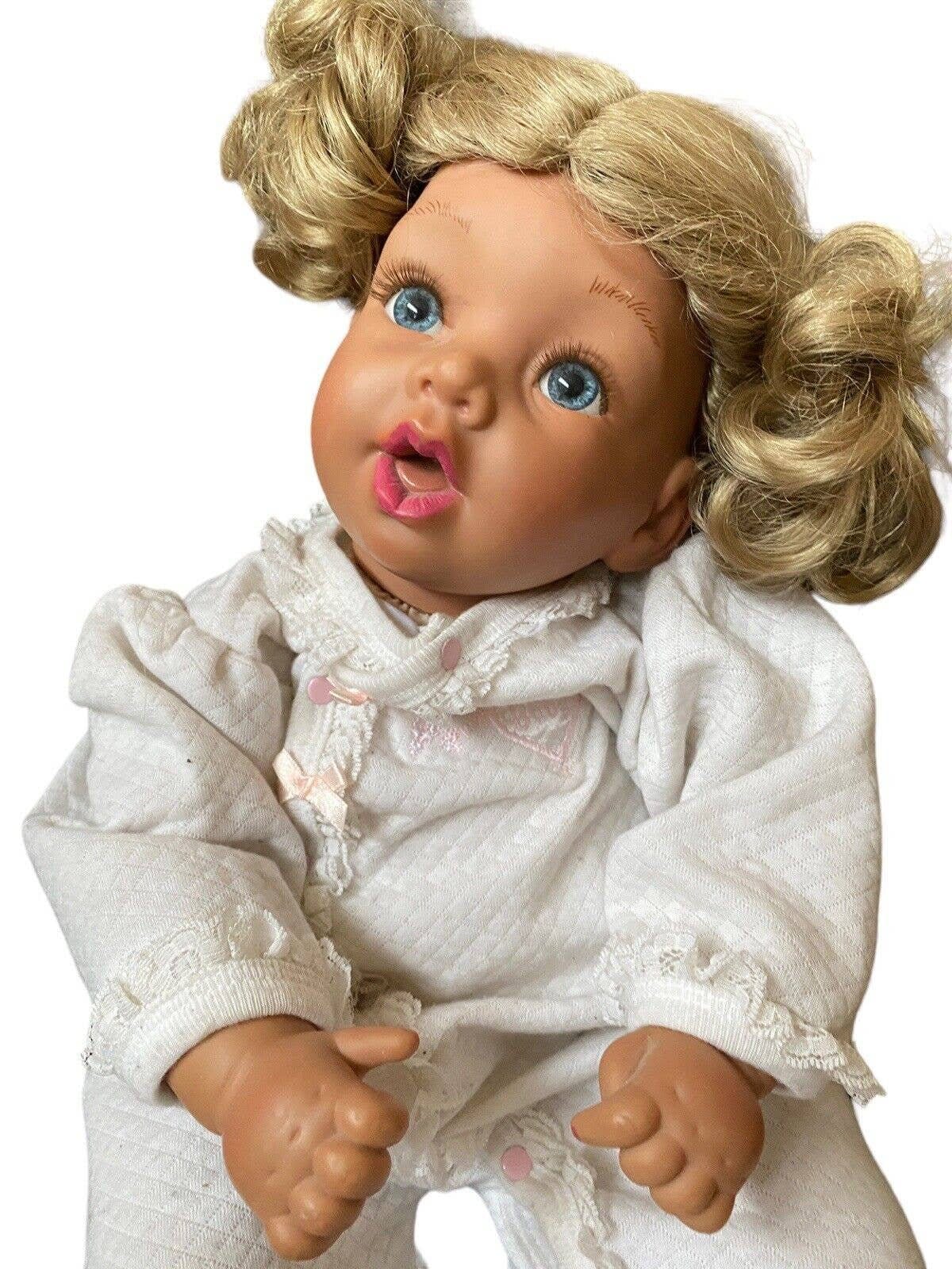 Pat Secrist Baby Girl 21” Doll Zook Kids 1993 GPY- 93 Vinyl Vtg Blonde ...