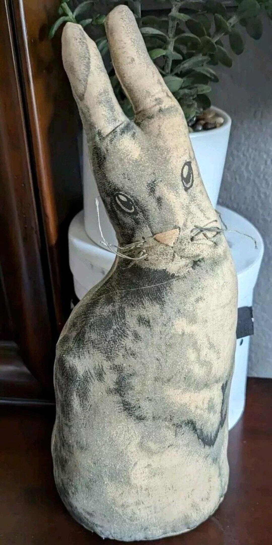 Antique Cloth Rabbit Arnold Print Works 1892 14 Stuffed Toy Bunny ...