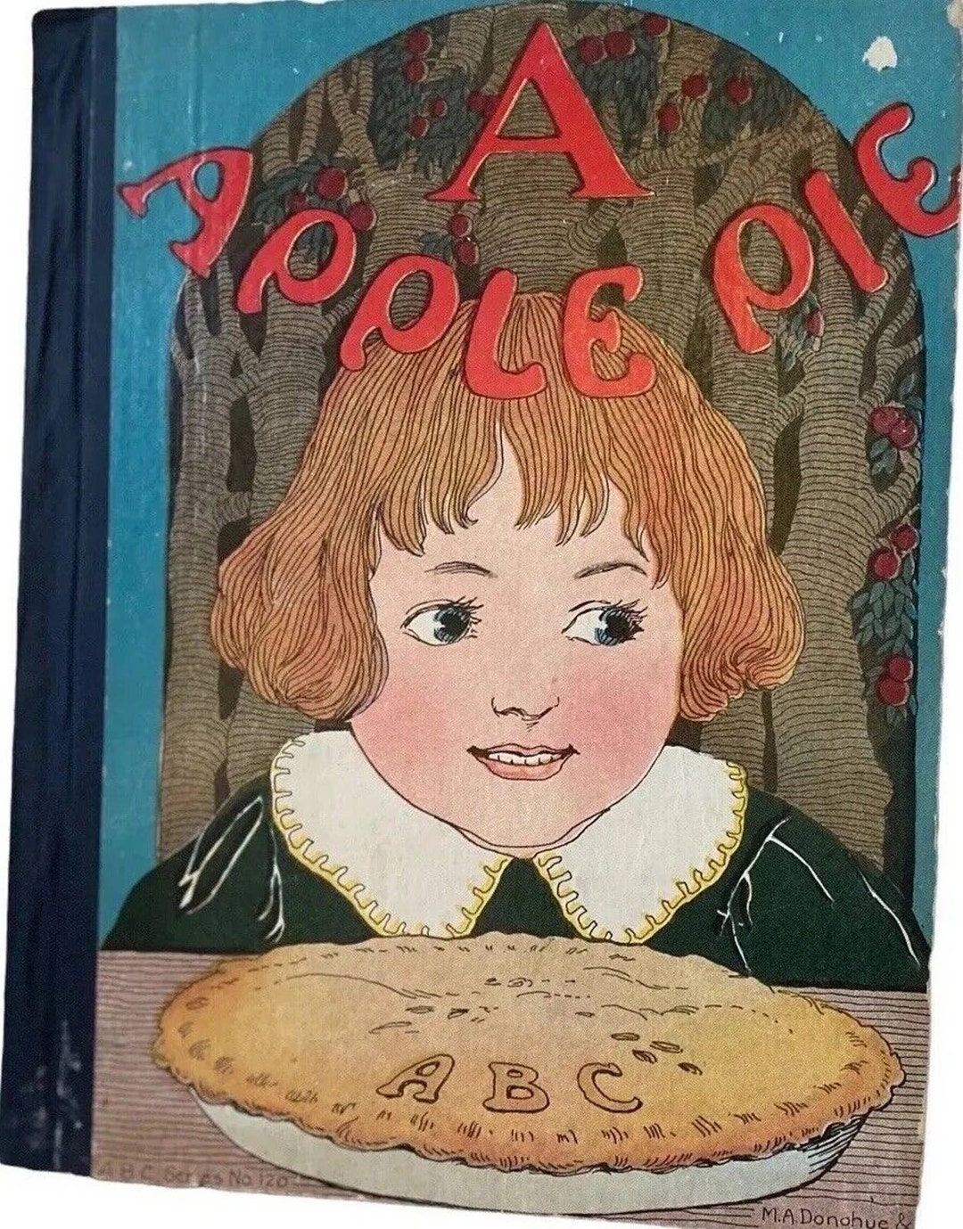 Antique A Apple Pie Book Alphabet Childrens 1910 Vtg Childrens - Etsy
