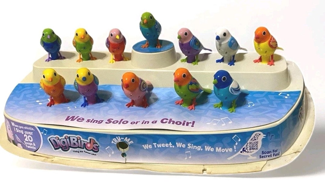 Digibirds Living the Tweet Life Animated Singing Bird Choir Store ...