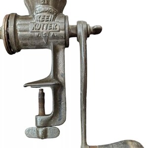 Keen Kutter EC Simmons KK21 Food Chopper Meat Grinder Cast Iron 1906 ...