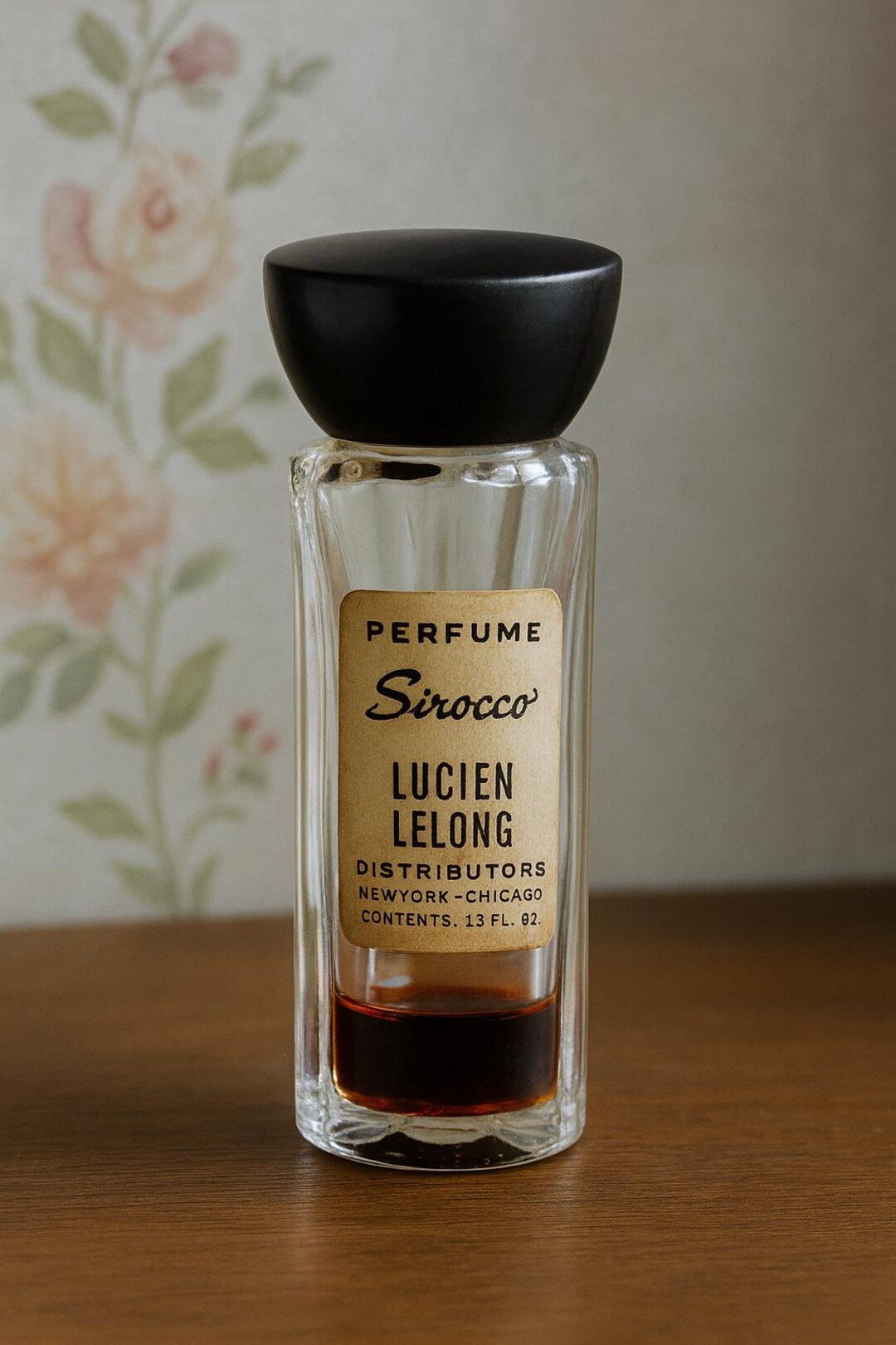 Lucien Lelong Sirocco Perfume Bottle Miniature Empty Vintage Cologne ...