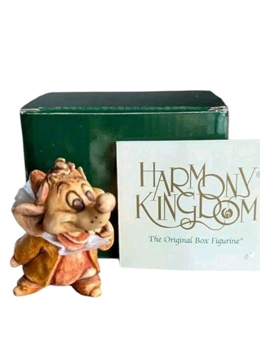 Harmony Kingdom Disney Cinderella Gus Gus Figurine WDW Exclusive Box ...