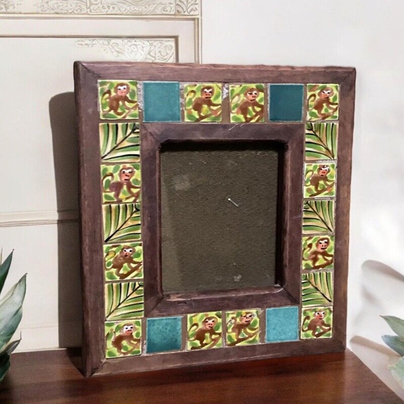 Monkey Picture Frame - Etsy