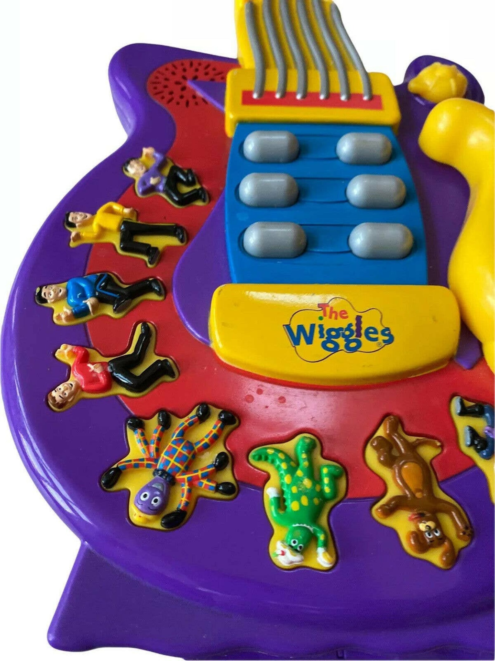 Vtg Wiggles Dancing Guitar Musical Instrument Singing 2004 Toy - Etsy