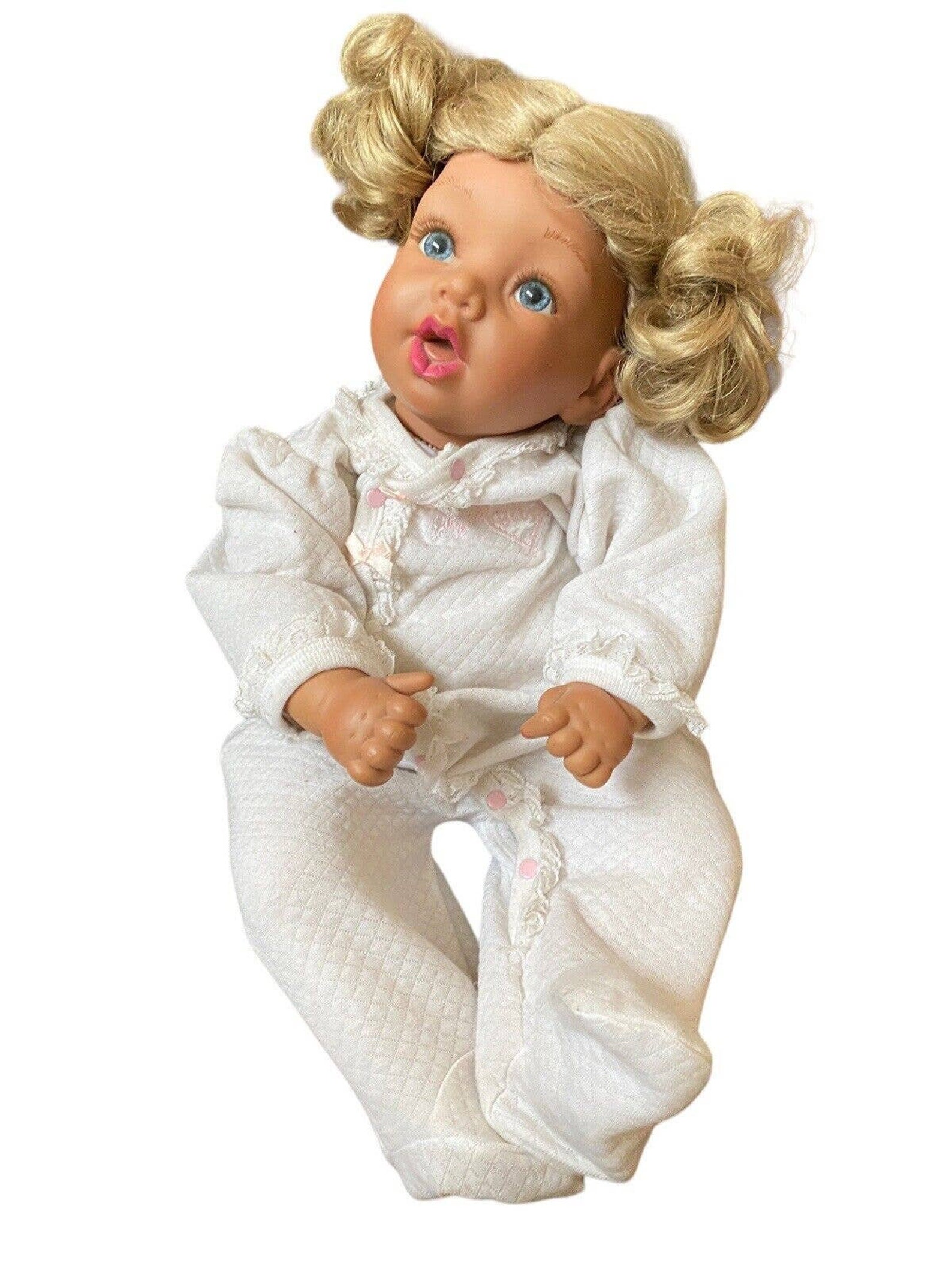 Pat Secrist Baby Girl 21” Doll Zook Kids 1993 GPY- 93 Vinyl Vtg Blonde ...