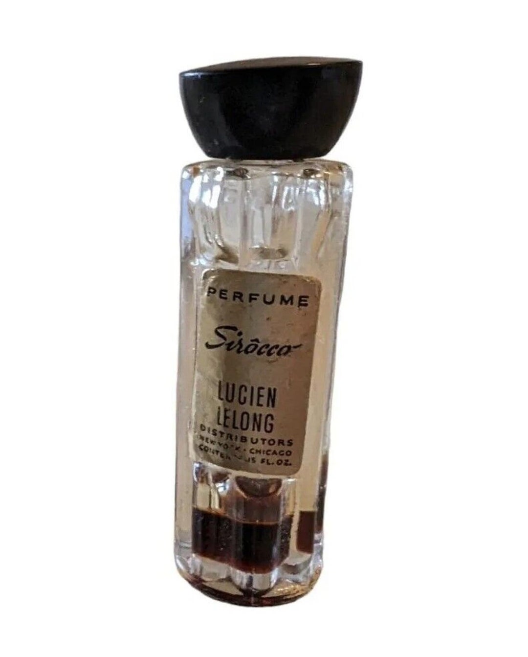 Lucien Lelong Sirocco Perfume Bottle Miniature Empty Vintage Cologne ...