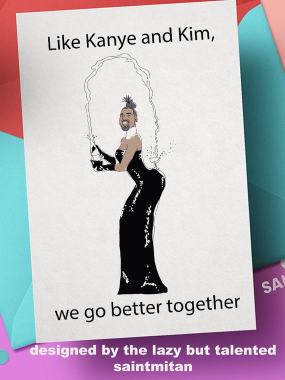 Kanye Valentines Card