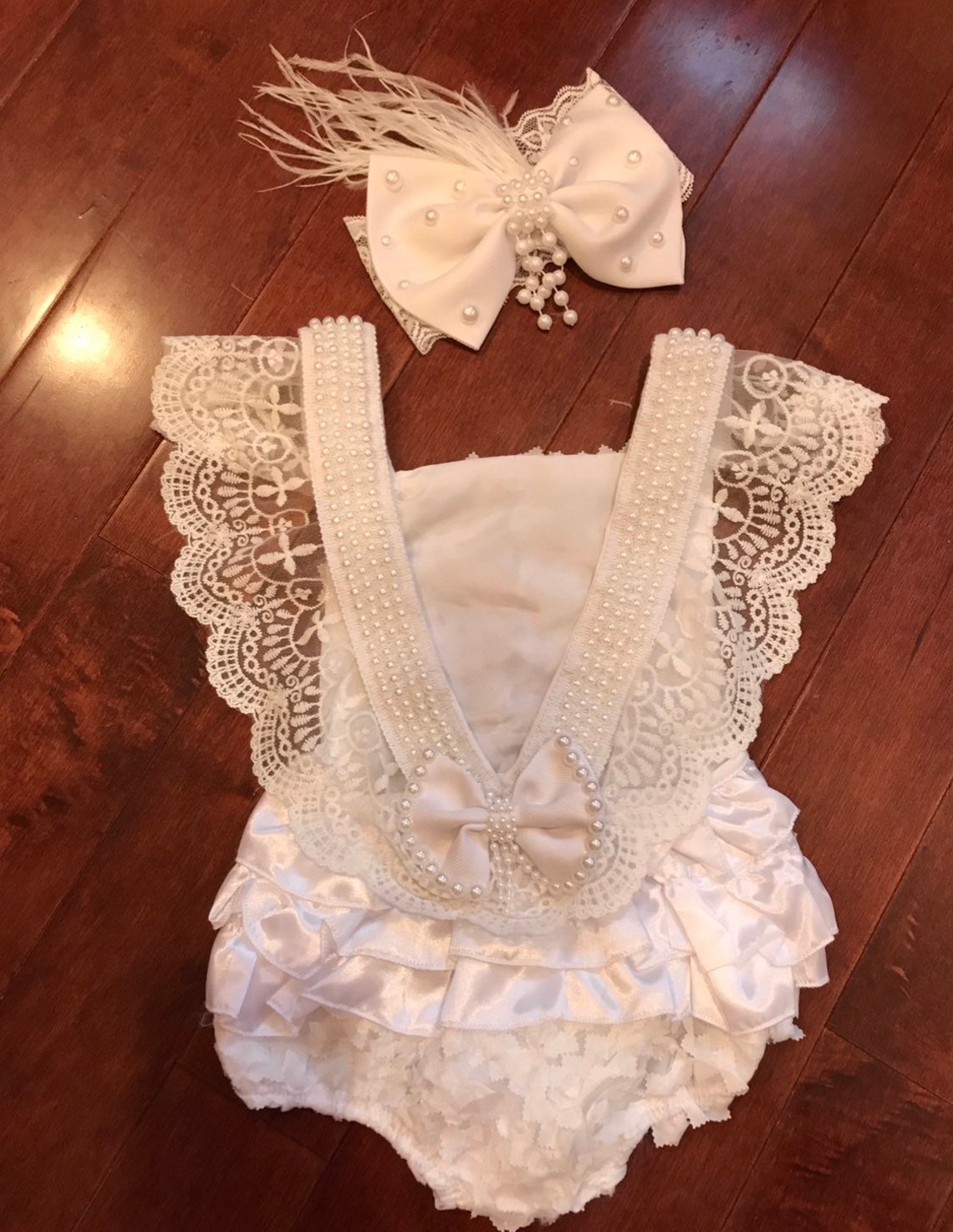 White Romper for Girls Girls Photography Outfit Photo - Etsy