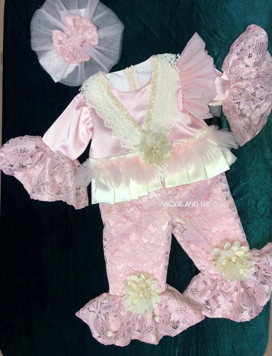 Girls Lace Outfit - Etsy