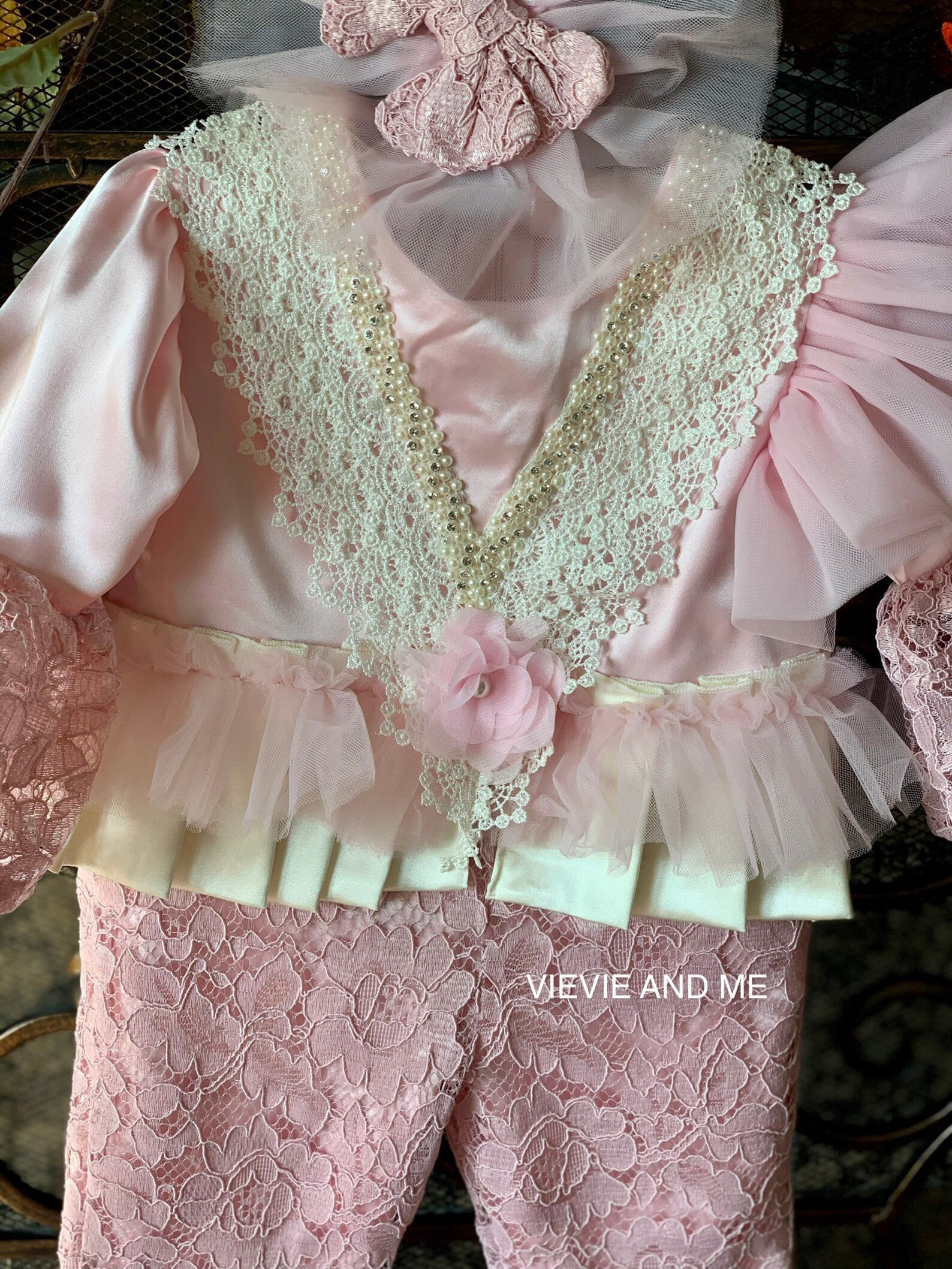 Girls Lace Outfit - Etsy