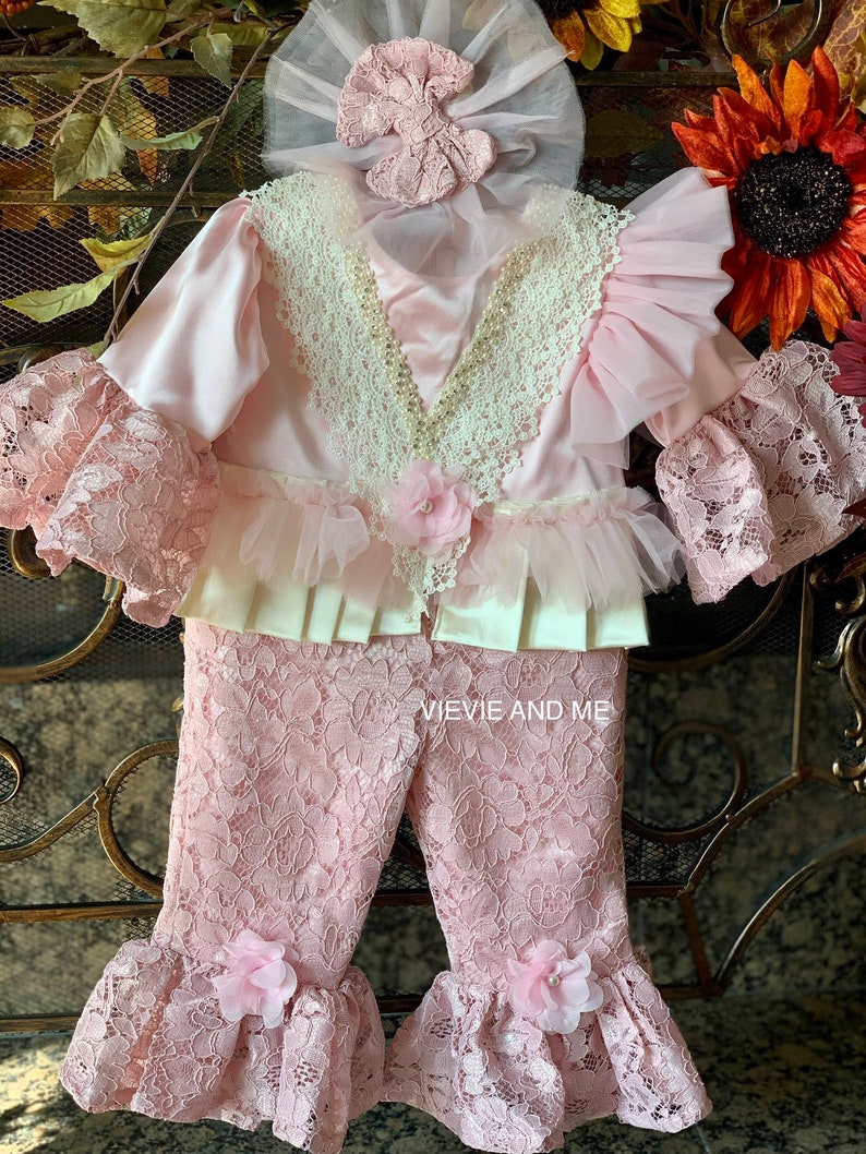 Girls Lace Outfit - Etsy