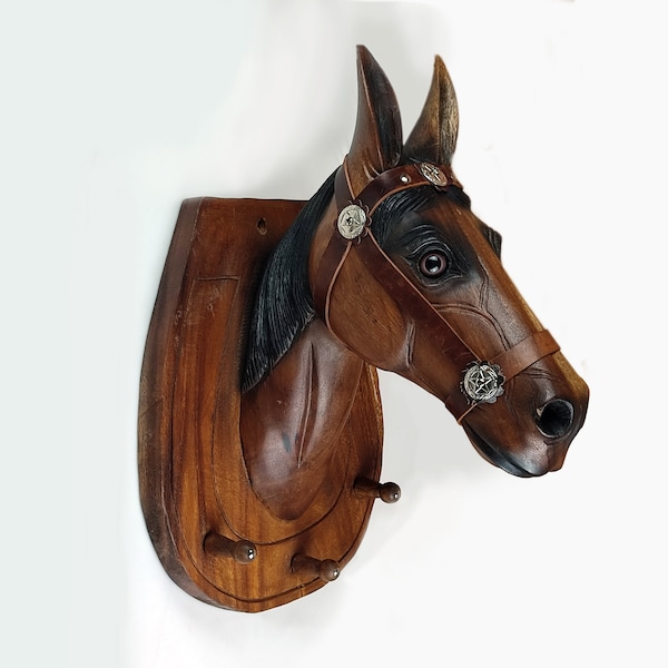 Vintage Wooden Hobby Horse - Etsy