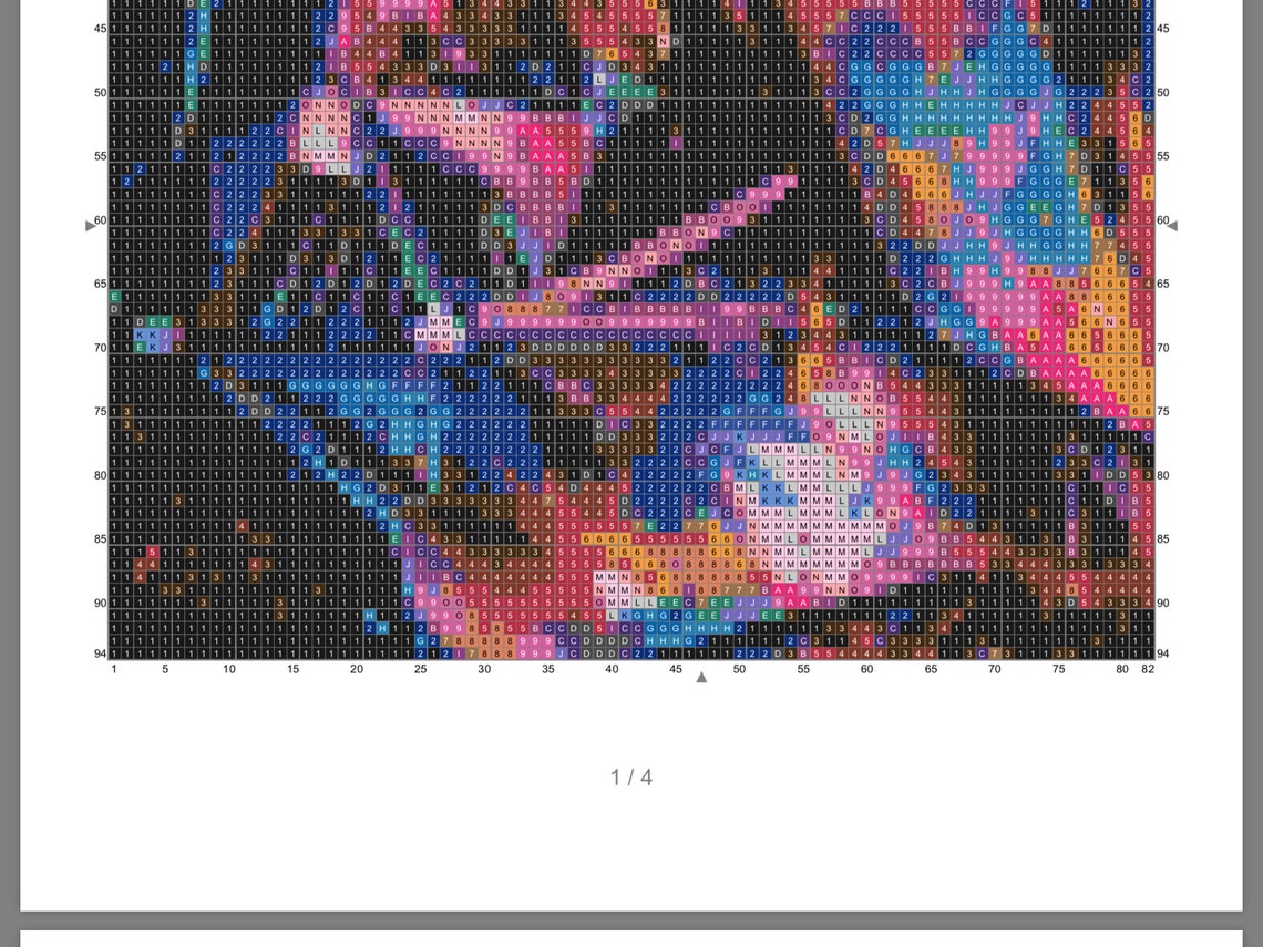 Darth Vader Perler Bead Pattern 120 Bead X 93 Bead - Etsy
