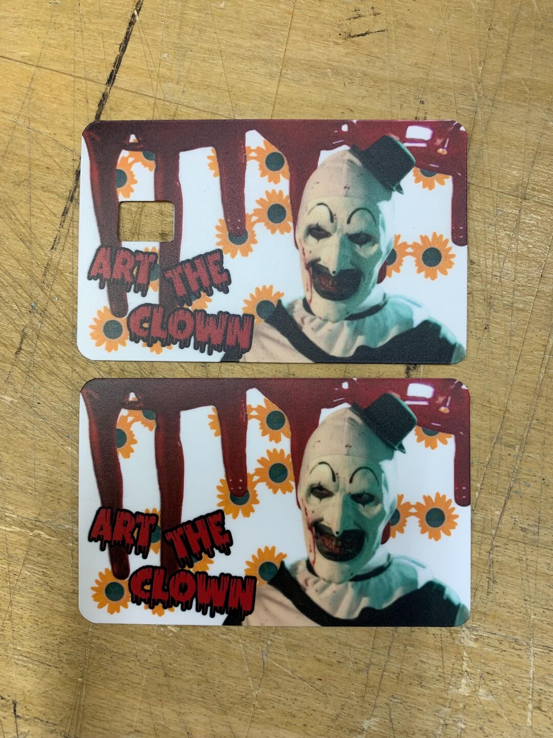 Credit Card Skin Terrifier Art the Clown - Etsy