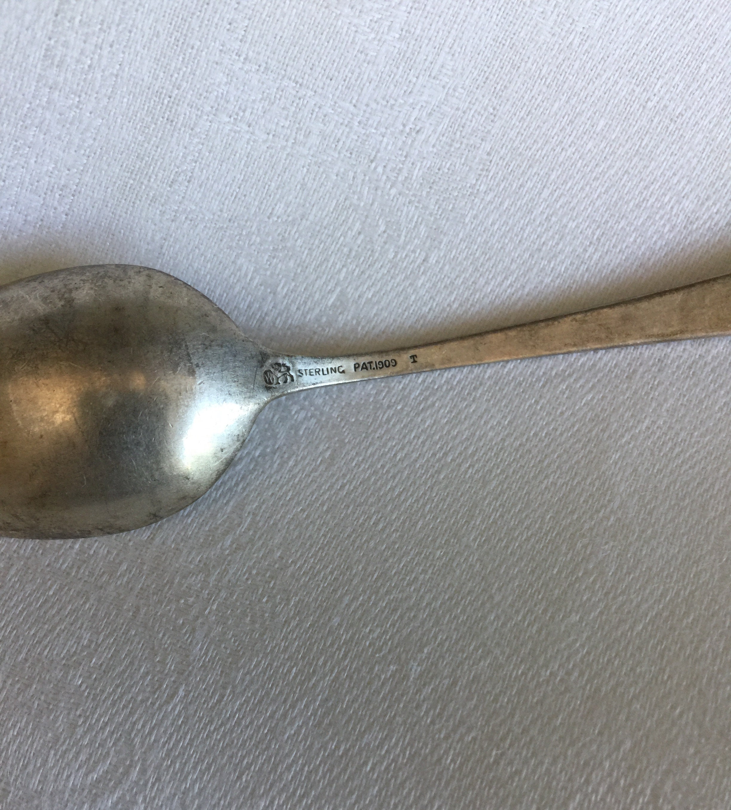 Sterling Silver Spoon Madam Jumel Coffee Spoon Vintage Whiting Sterling ...