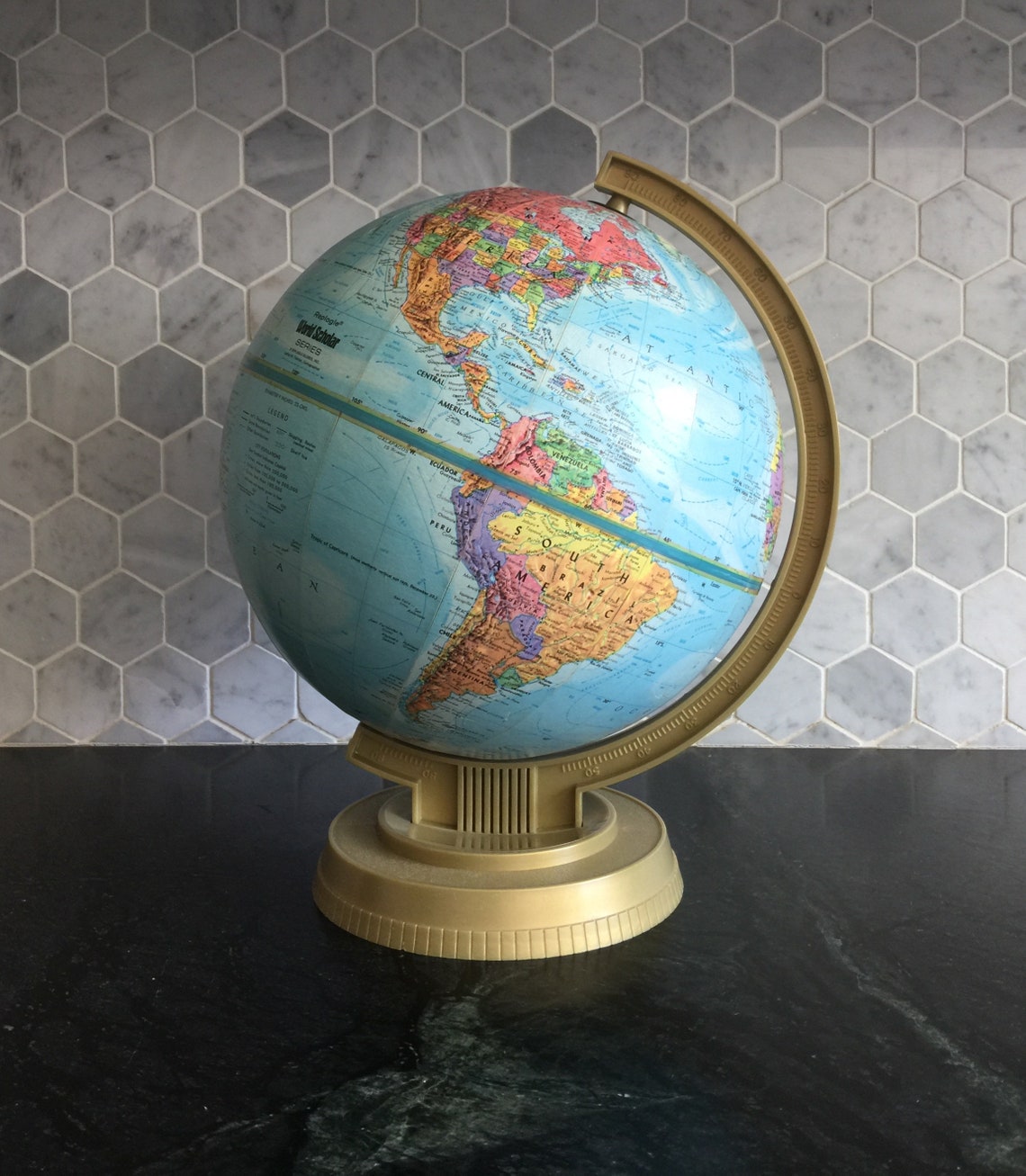 Vintage Globe Globes Replogle Globe World Scholar Series Globe - Etsy