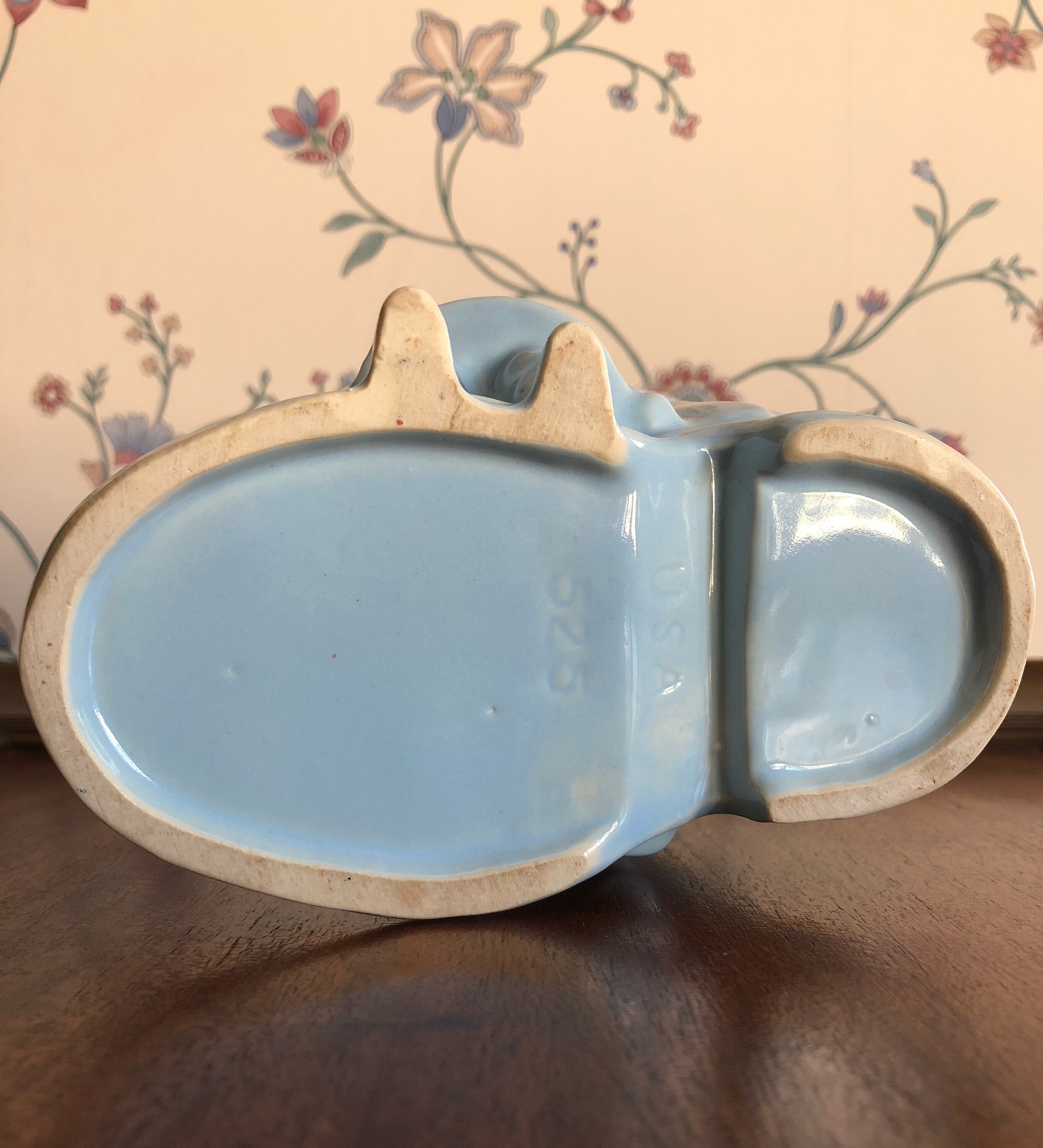 Vintage Blue Planter Nursery Planter Old Woman Who Lived in a - Etsy