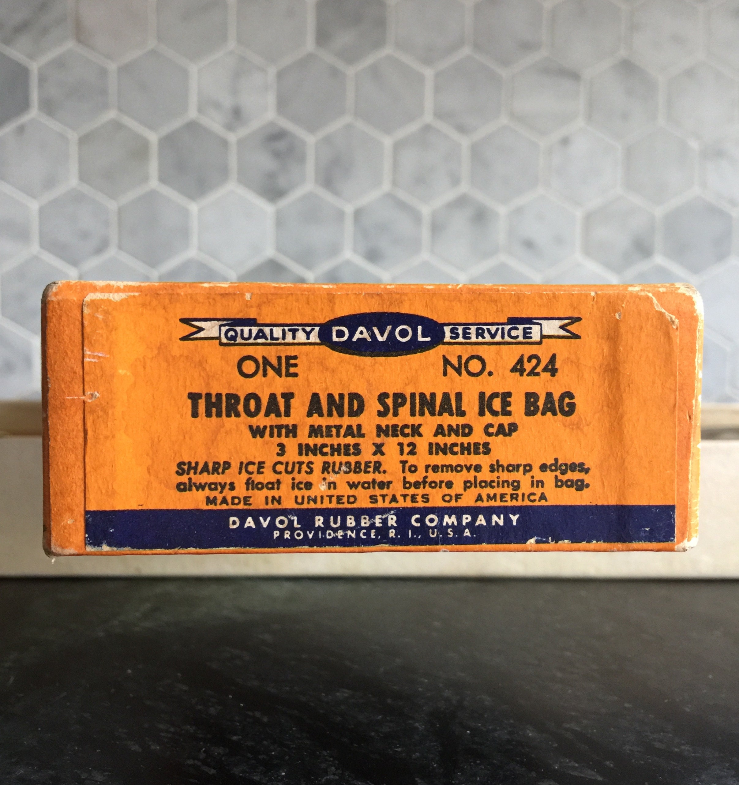 Vintage Medical Supply Vintage Ice Bag Davol Throat and Spinal - Etsy